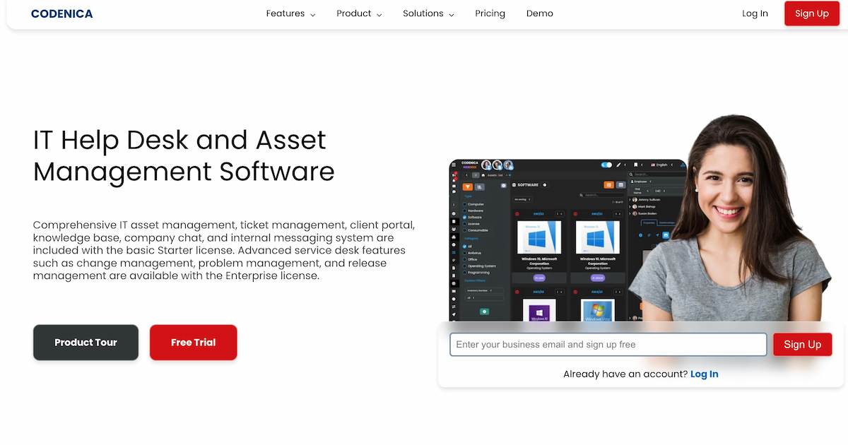 IT Help Desk & Asset Management - Codenica ITSM