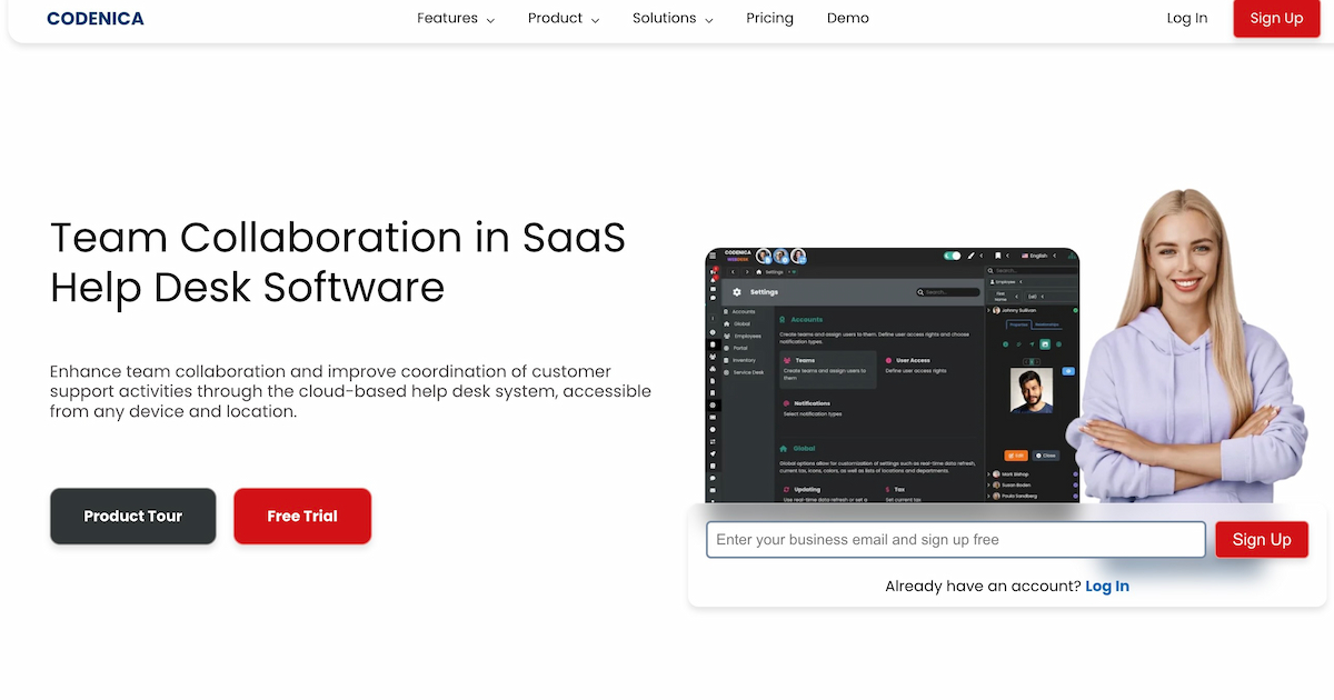 Team Collaboration in SaaS Help Desk Software